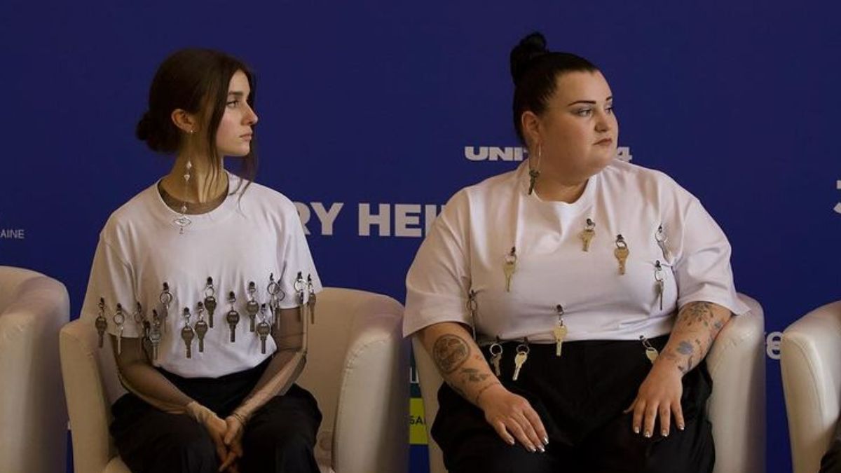 alyona alyona и Jerry Heil провели первую репетиции к Евровидению - их ...